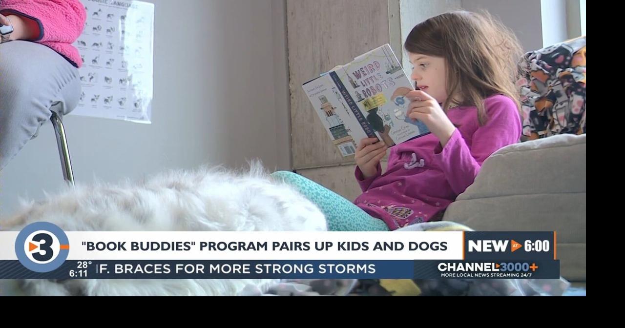 Book Buddies program helps kids gain confidence by reading to therapy ...