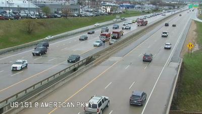 Left lanes of US 151 northbound back open at American Parkway after ...