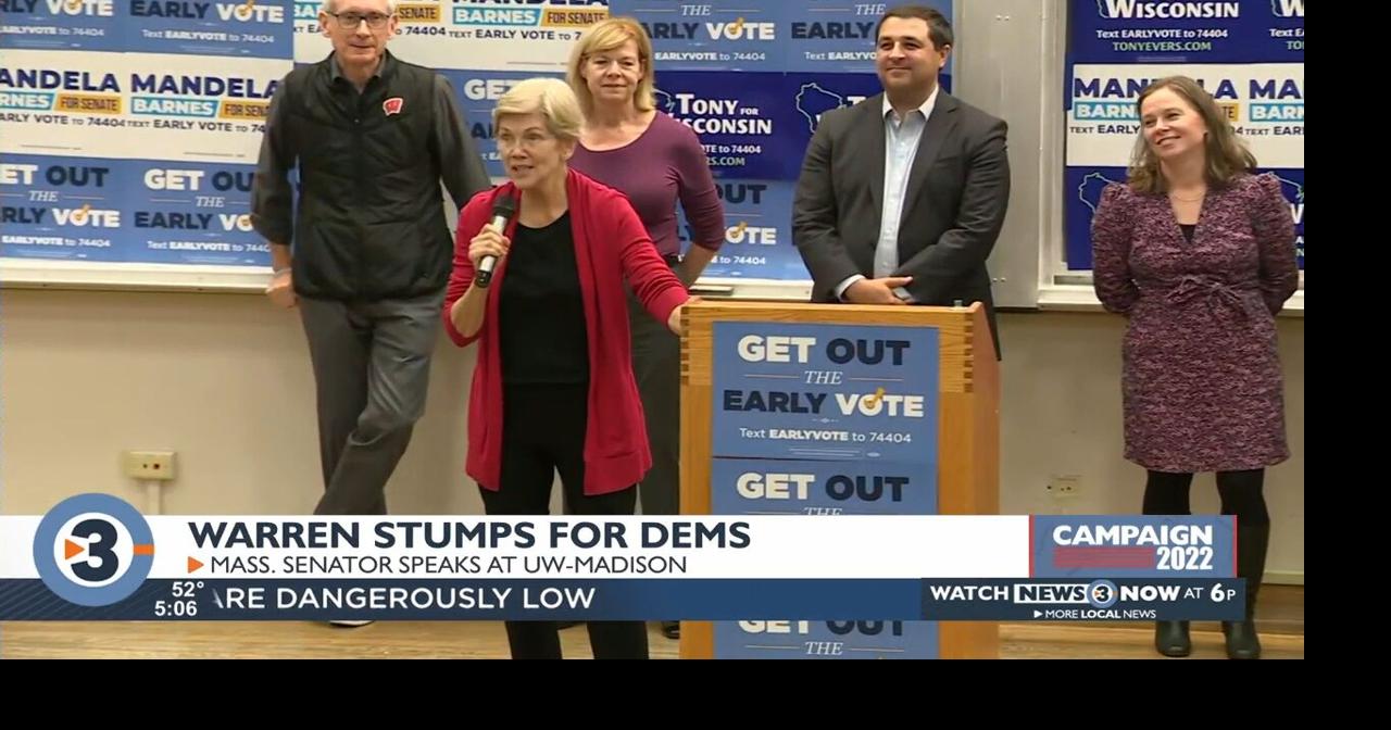 Warren campaigns with Wisconsin Democrats at UW-Madison | Elections ...