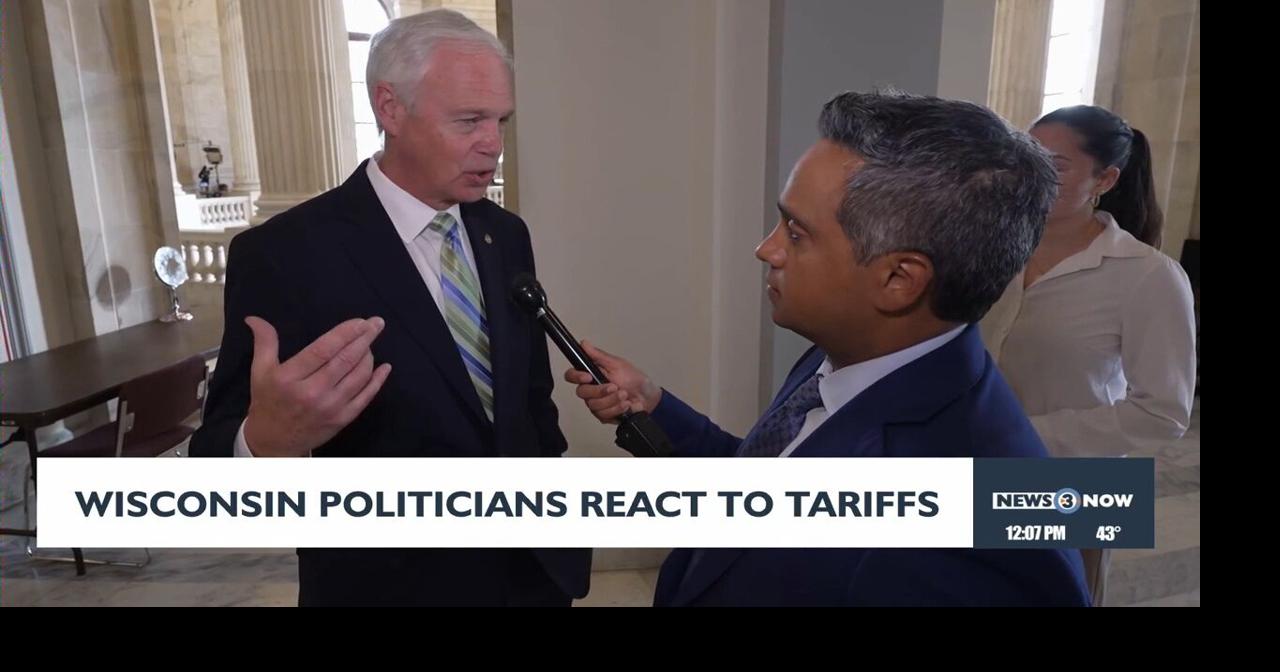 Wisconsin politicians reaction to tariff | Video | channel3000.com