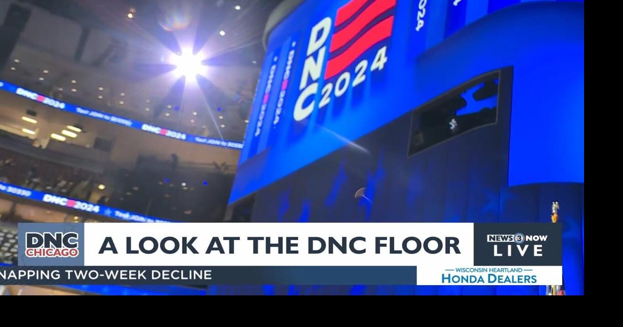 TAKE A LOOK: A tour of the floor at the DNC | Video | channel3000.com