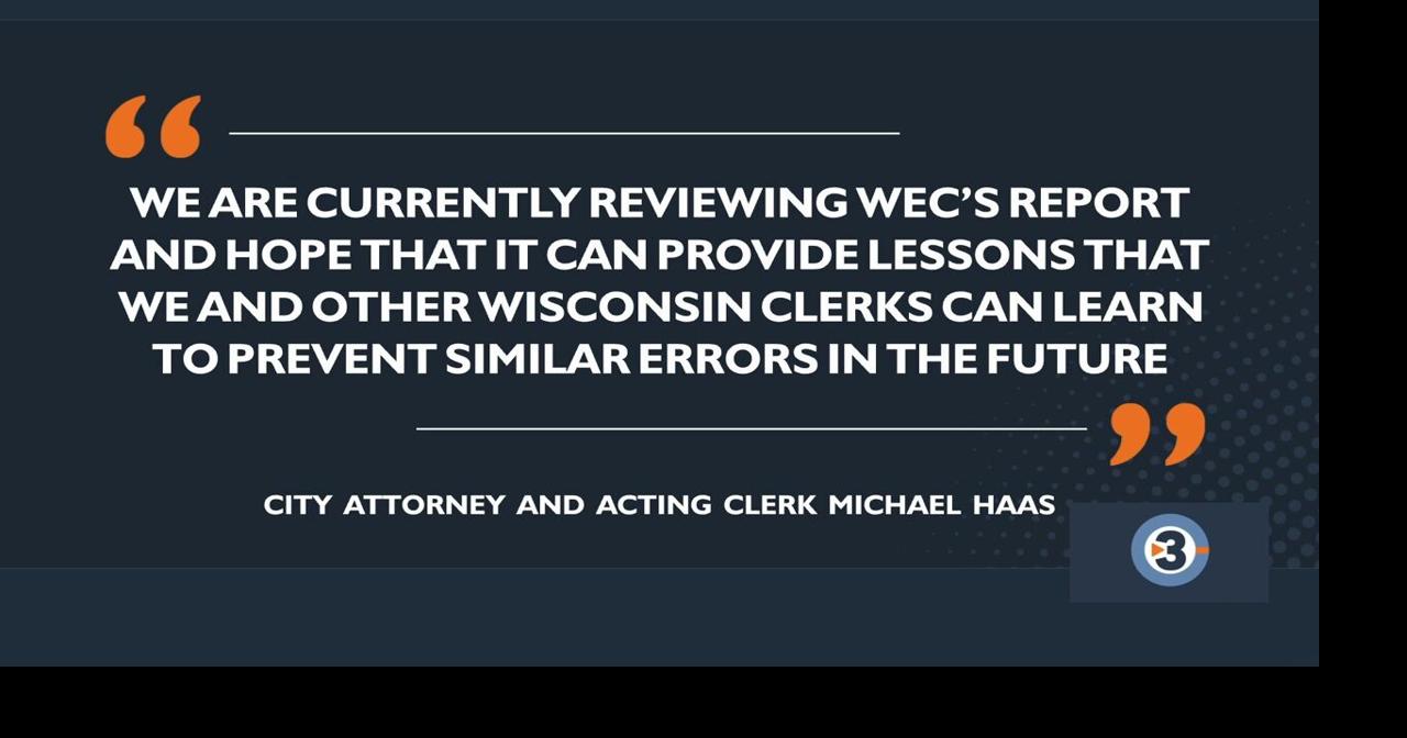 WEC concludes investigation of Madison missing ballots | Video ...