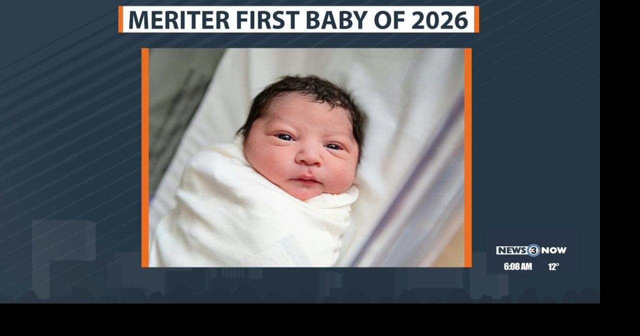 Meriter Hospital welcomes first baby of 2026 | Video | channel3000.com
