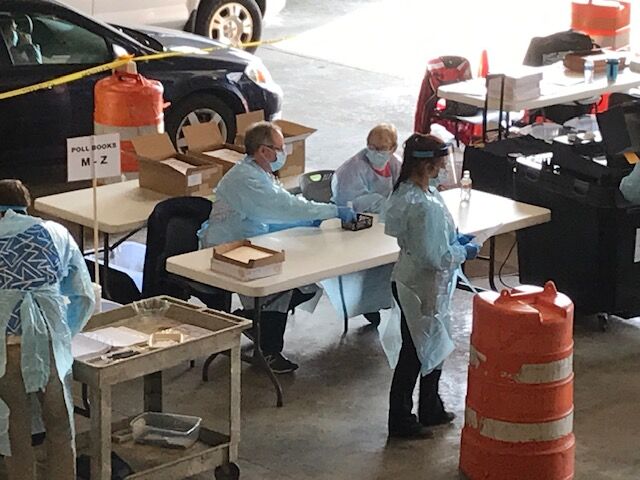 Speaker Vos wears protective gear while telling voters they’re ...