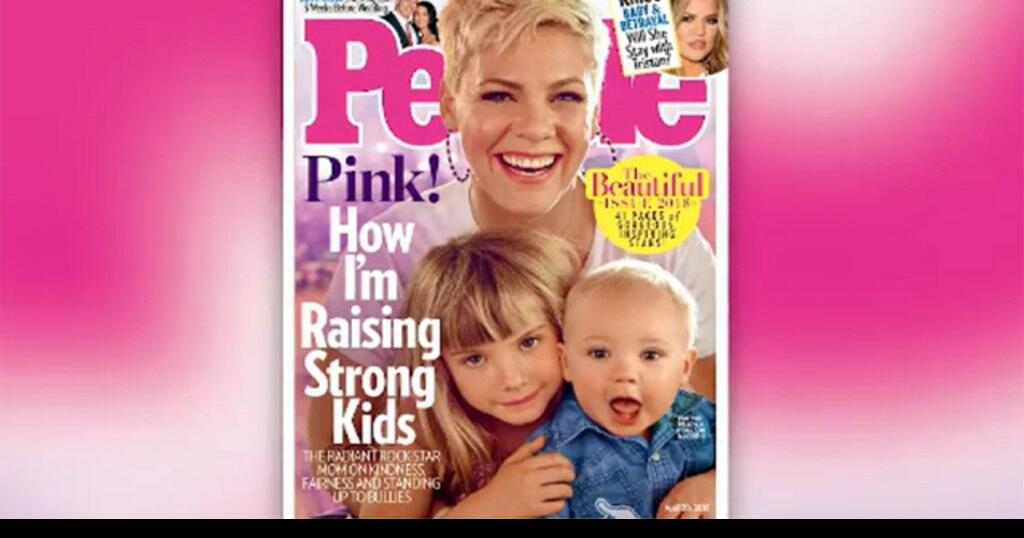 Pink and kids ‘Beautiful’ People cover stars | Entertainment News ...