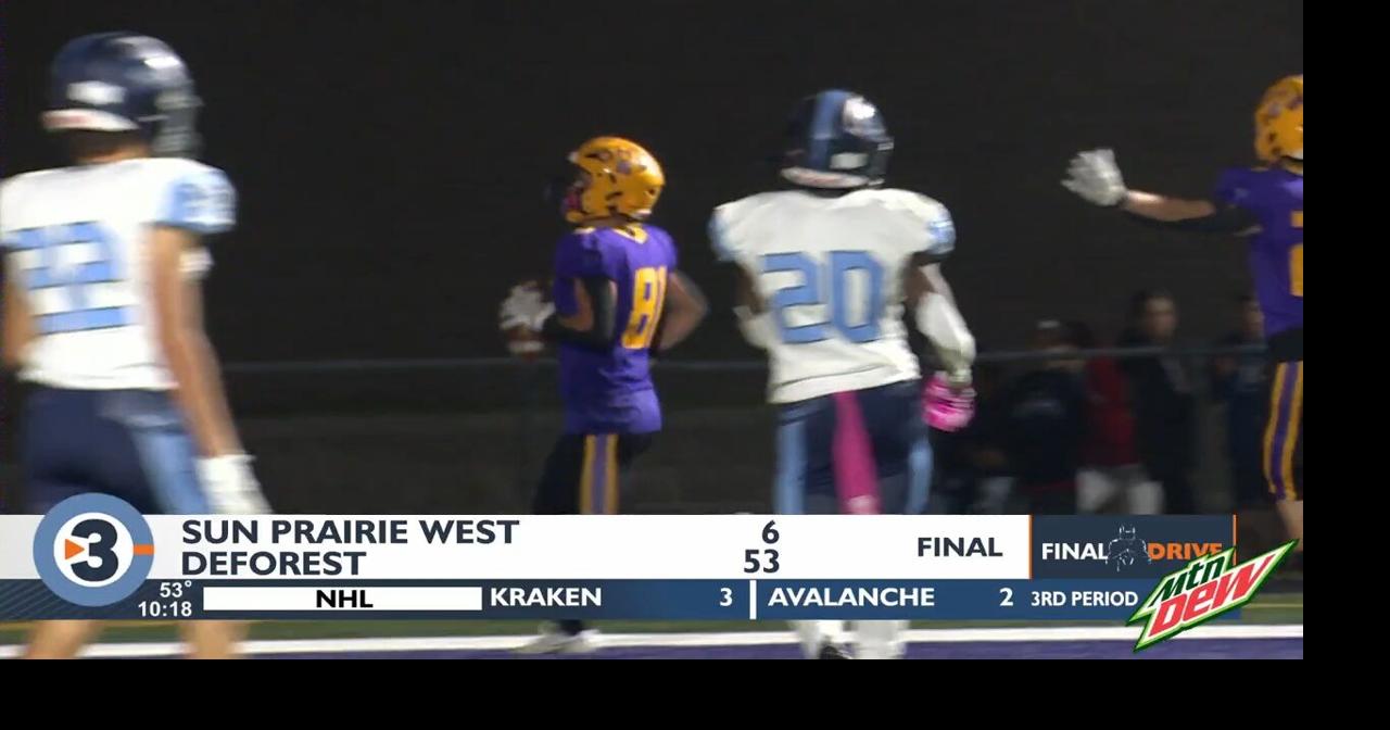 DeForest ends Sun Prairie West’s first playoff run 53-6 | Deforest ...
