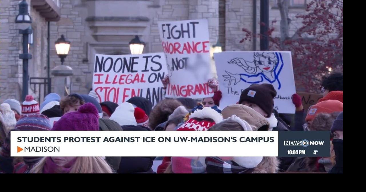 UW-Madison students demand sanctuary campus status in anti-ICE protest ...