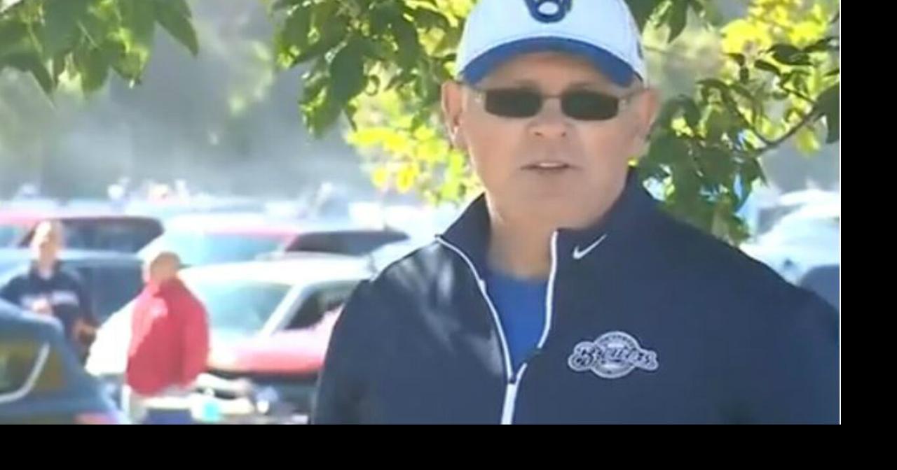 ‘He had no clue’: Son surprises dad with his first ever Brewers playoff ...