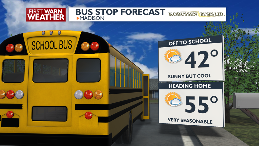 Staying dry and seasonable going forward | Latest Weather Forecast ...