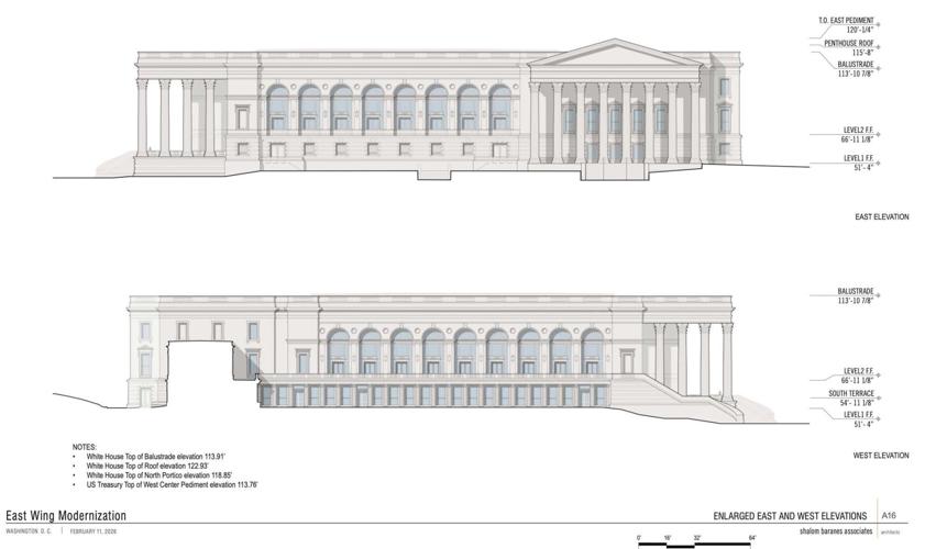 Architect submits most-detailed renderings so far for White House ...