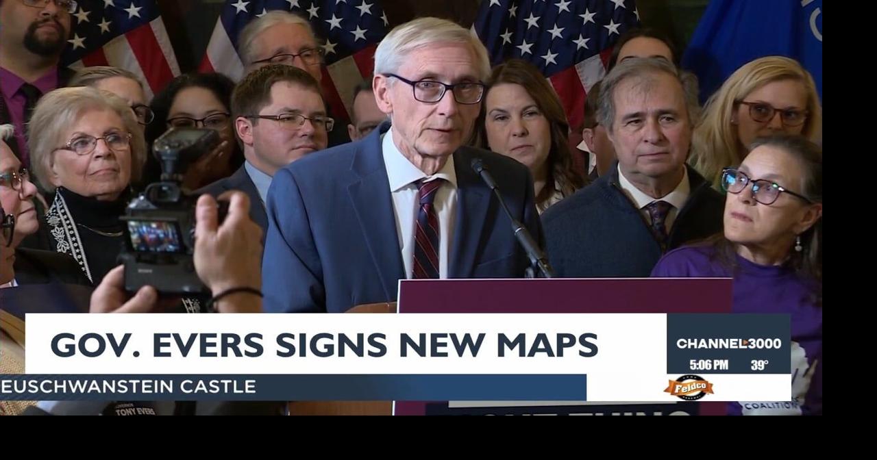 Wisconsin Gov. Evers signs new legislative district maps | Local News ...