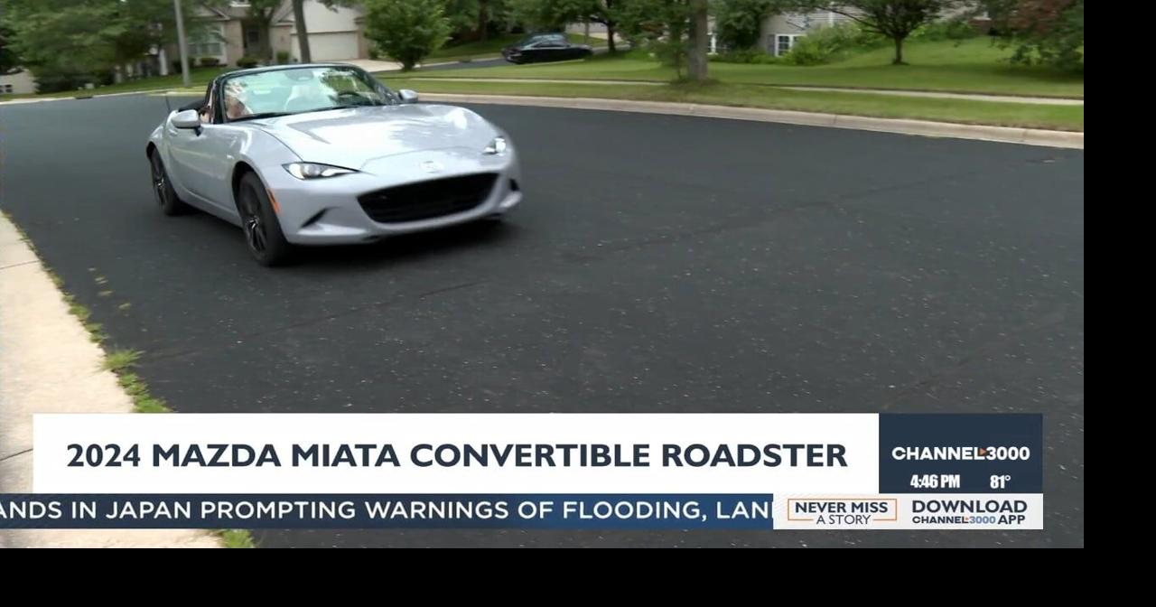 Behind the Wheel: 2024 Mazda Miata Convertible Roadster | Video ...