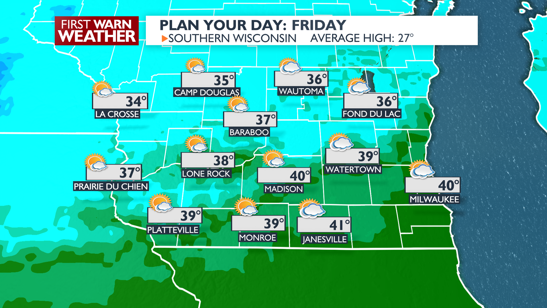 Tomorrow Daytime High Blaise.png | | channel3000.com