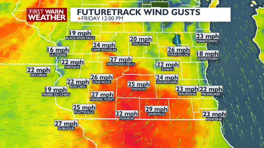 A brief warm-up before snow chances over the weekend | Latest Weather ...