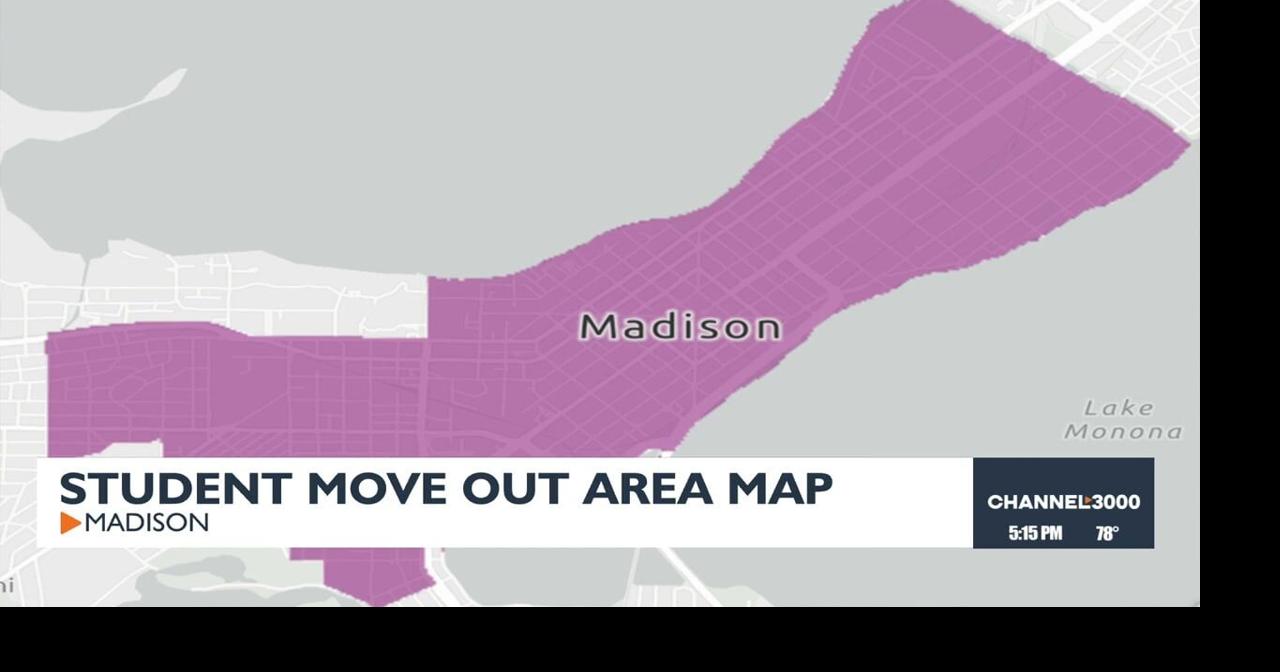 Student move out area map | Video | channel3000.com