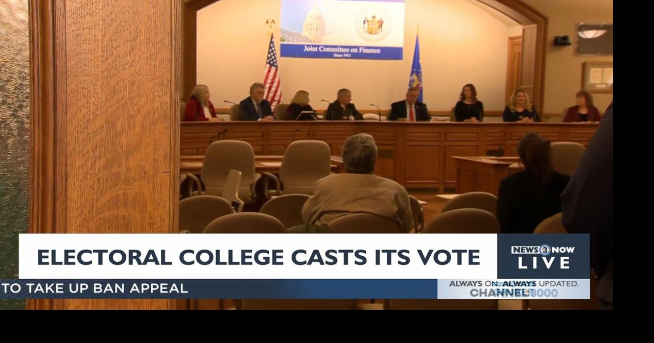 Electoral College casts its vote | Video | channel3000.com