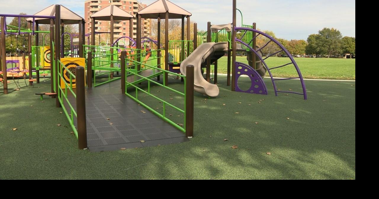 City opens barrier-free playground at Brittingham Park | Family ...