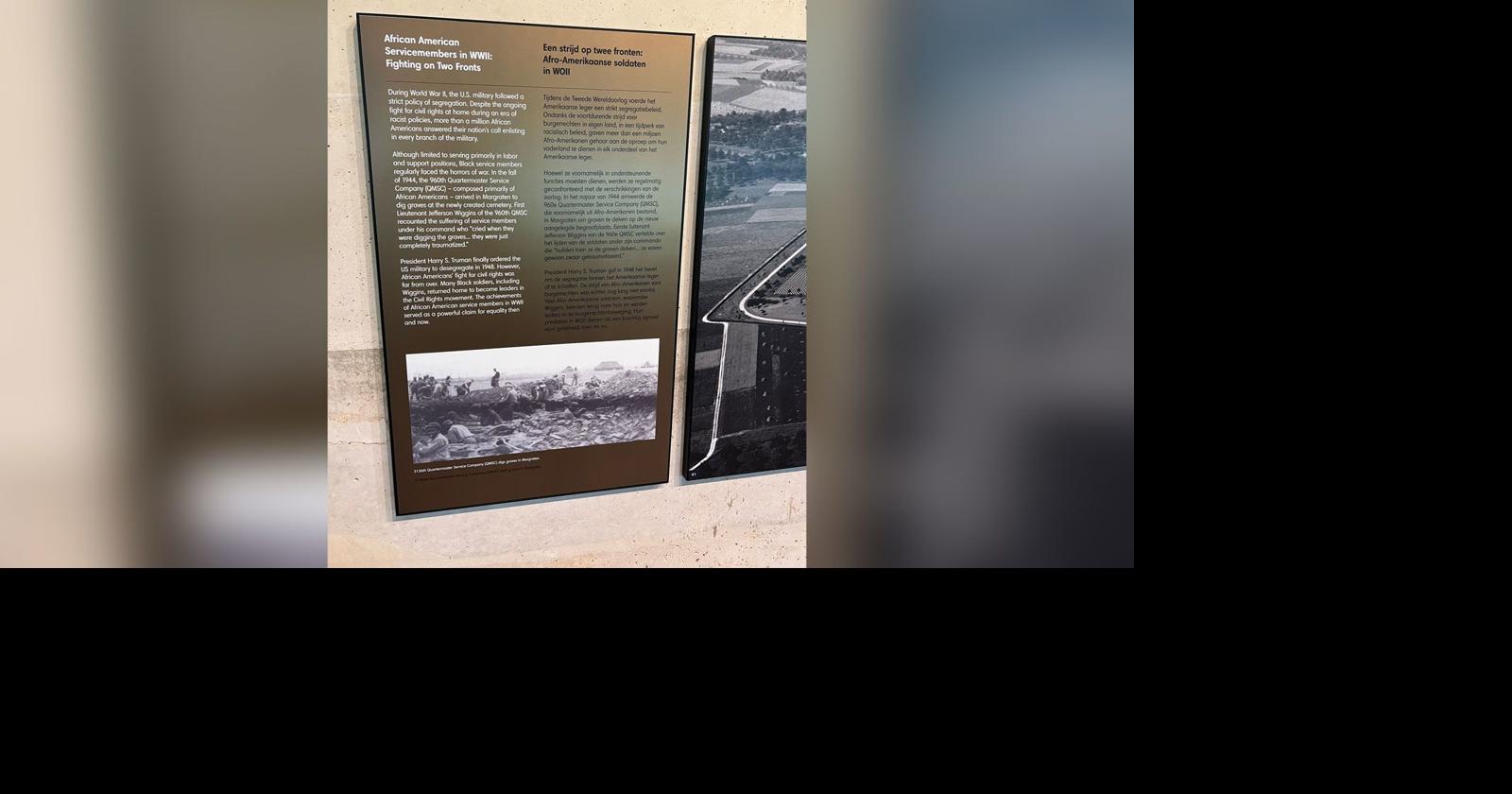Display about Black soldiers in World War II removed from US military ...