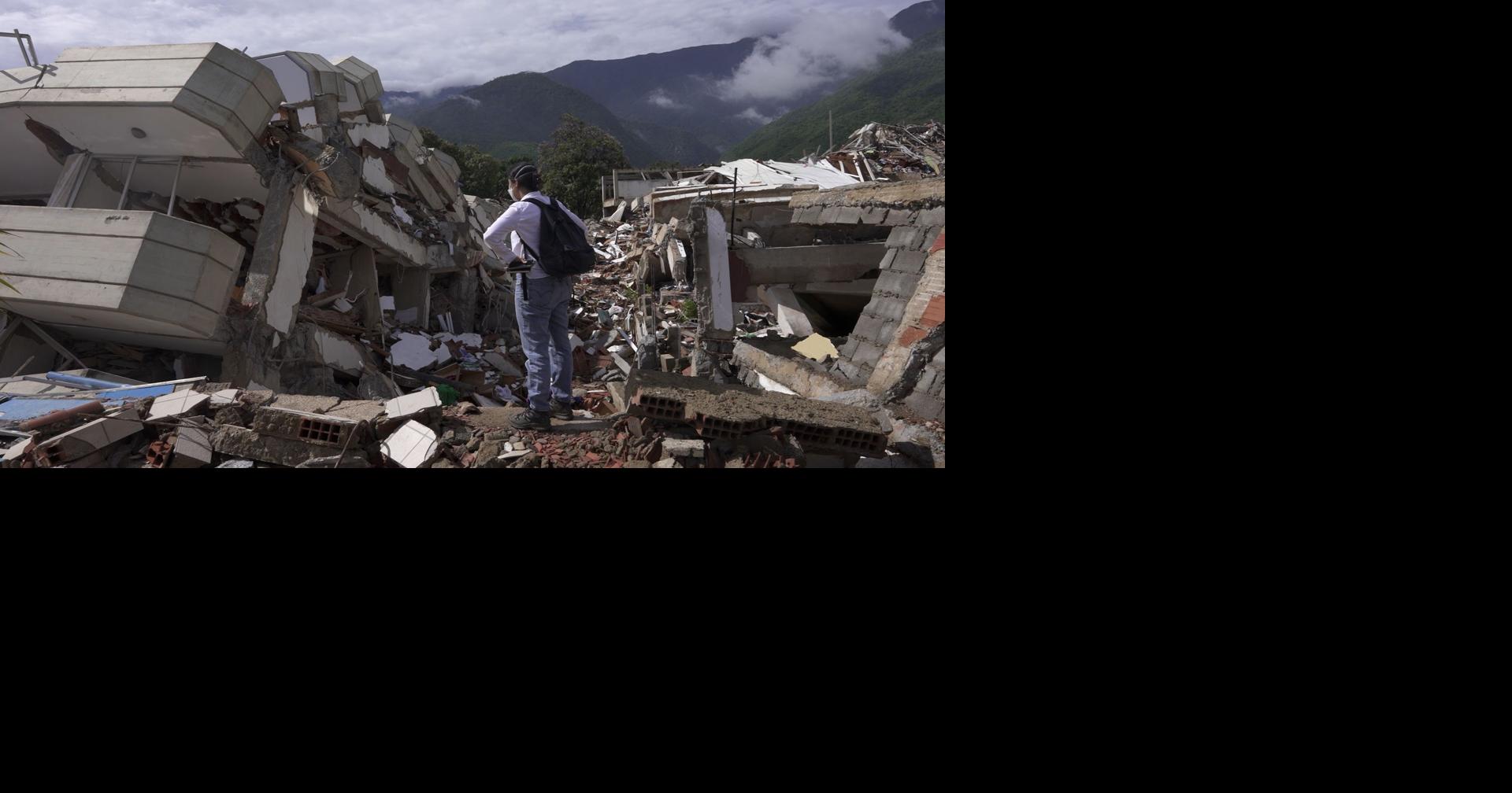 Venezuelans scour collapsed buildings by hand while government ...