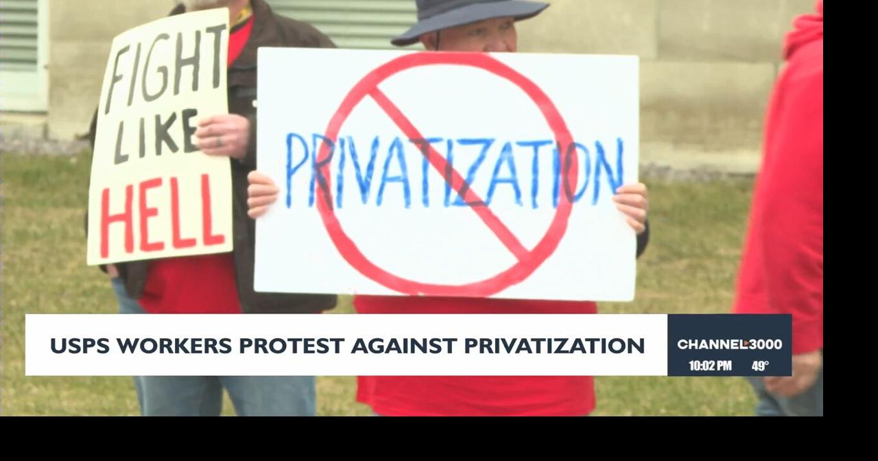 Postal workers protest against possible privatization | News ...