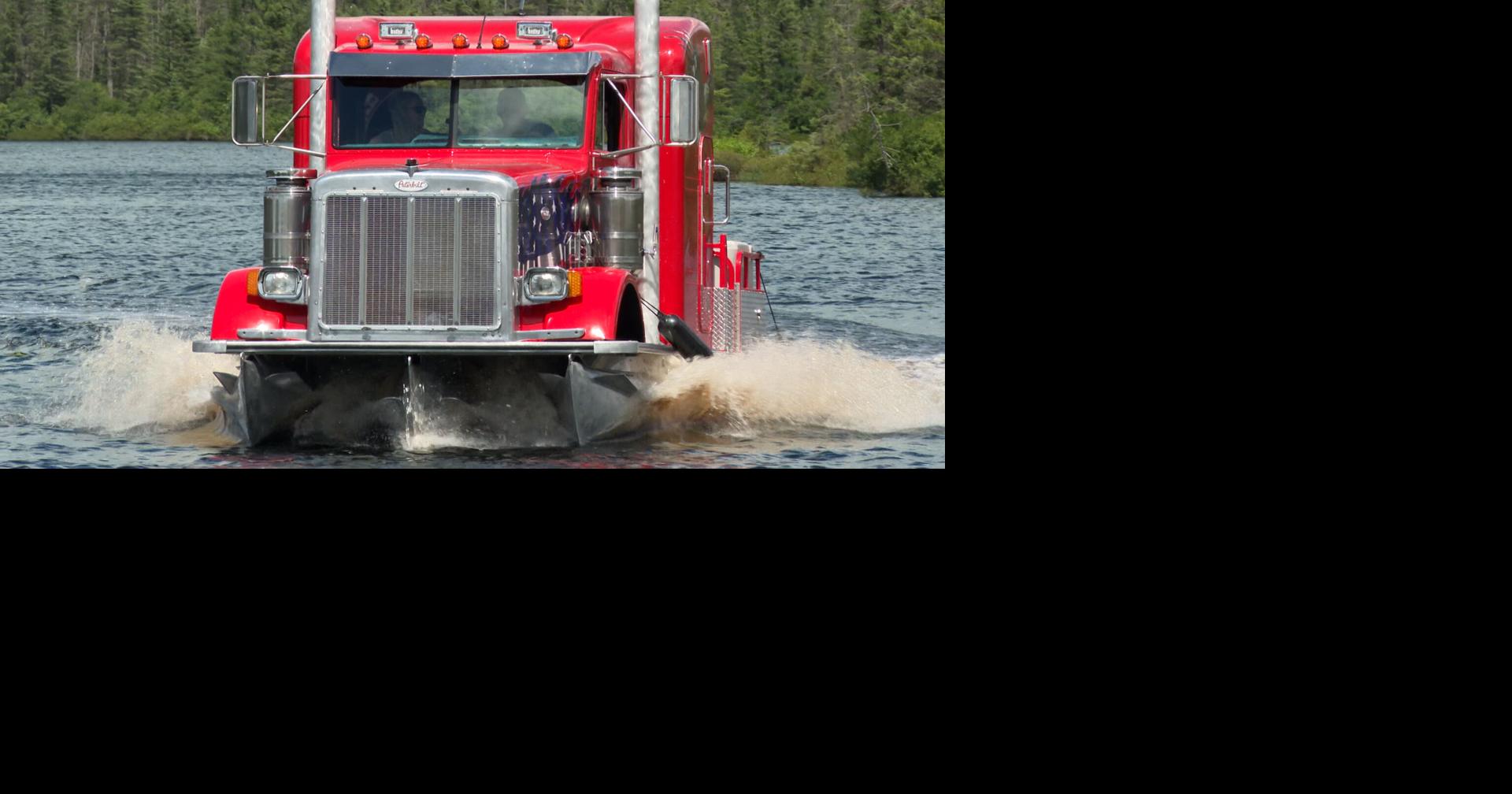 Loaded up and truckin'...on the water? Portage Co. man builds semi ...