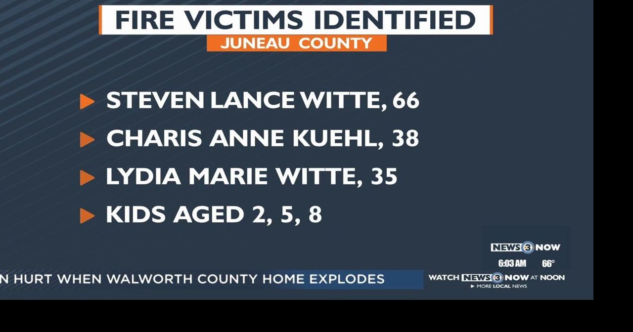 Four victims in Juneau County fire identified | Video | channel3000.com