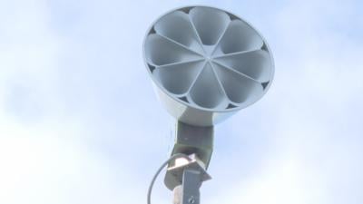 tornado warning siren test