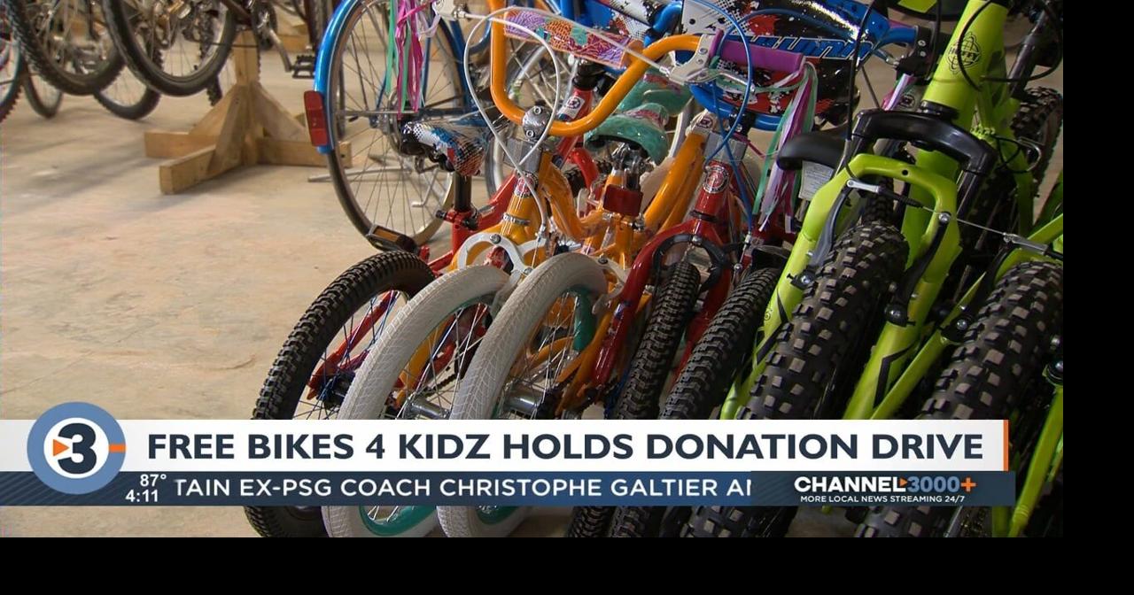 Free Bikes 4 Kidz donation drive hopes to get bikes to kids in need ...