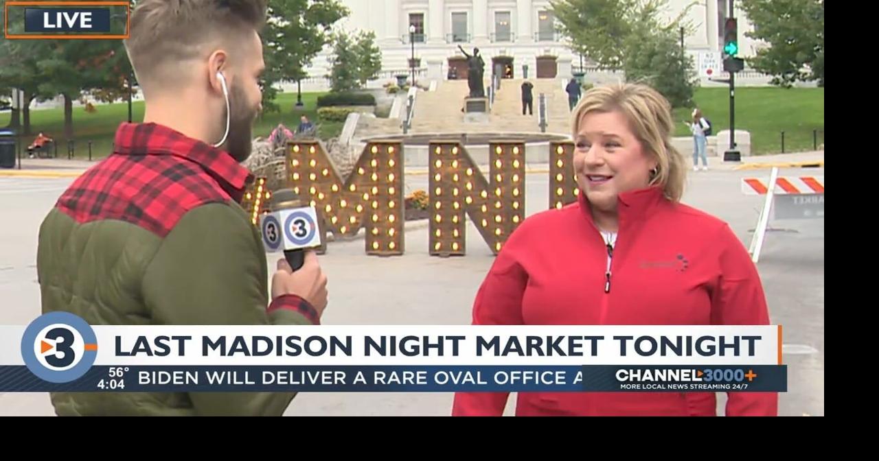 WATCH: Last Madison Night Market of the season Thursday night | Video ...