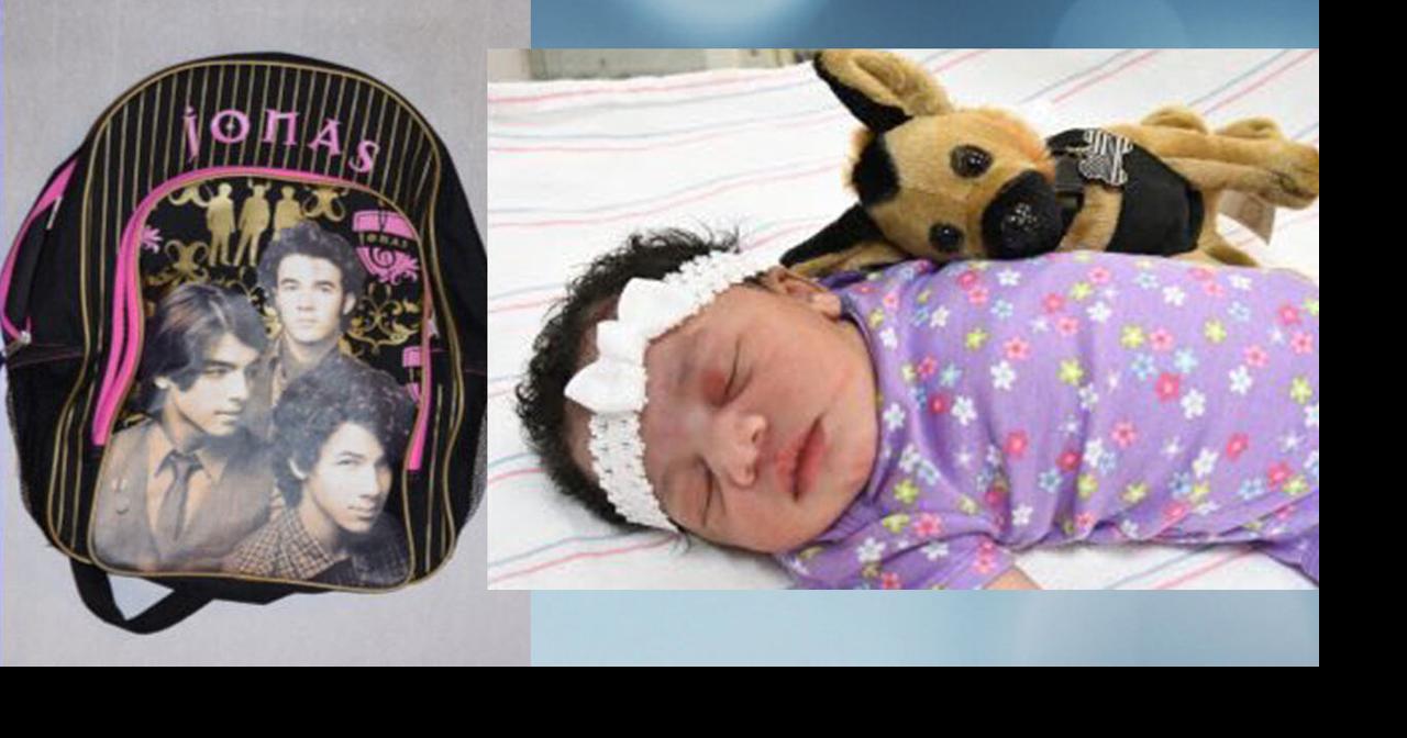Newborn found abandoned in Jonas Bros. backpack | Features ...
