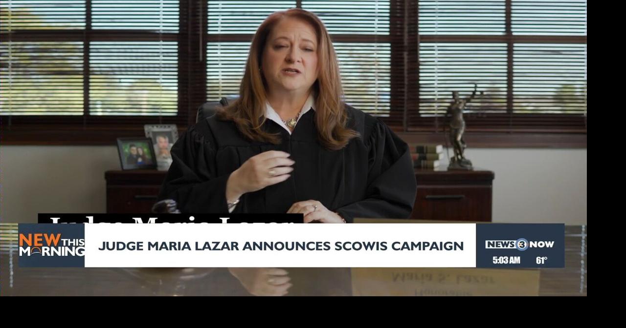 Judge Maria Lazar announces her SCOWIS campaign | Video | channel3000.com