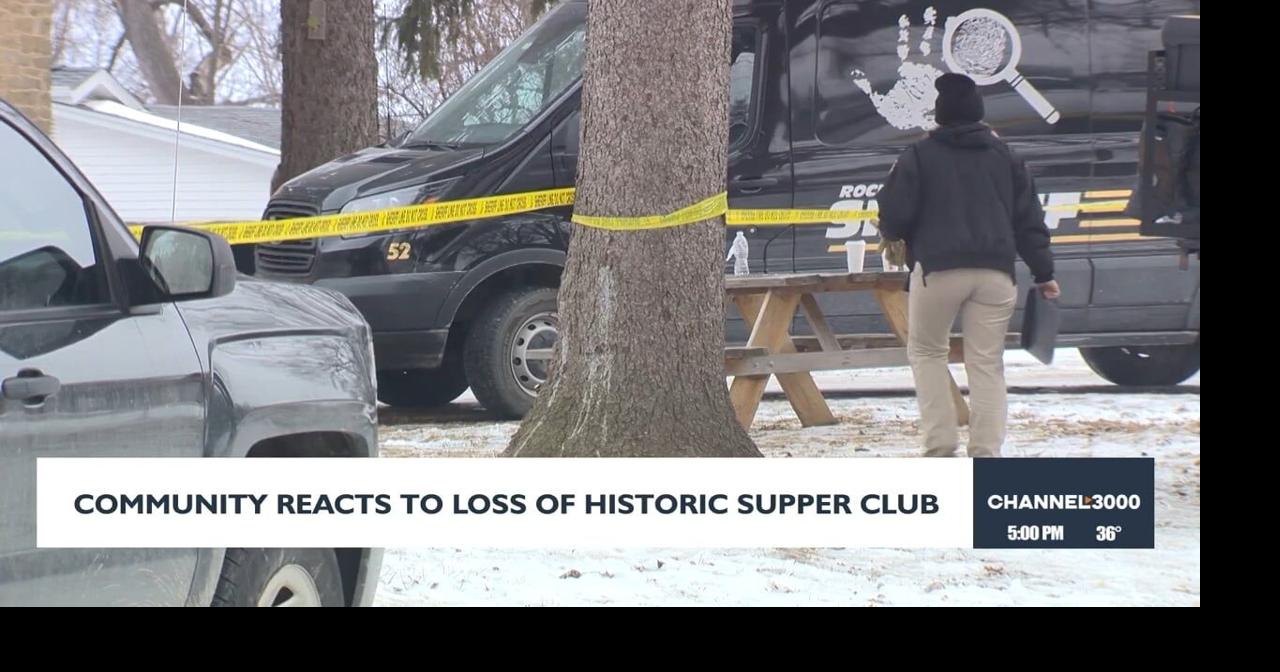 Fire destroys historic Edgerton supper club, 2 firefighters injured ...