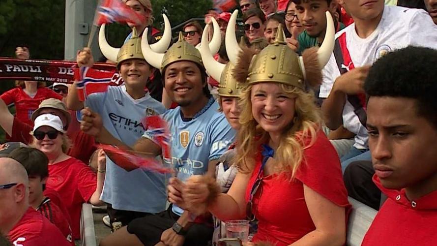 Soccer fans pack UNCG to welcome Norway ahead of World Cup | National ...