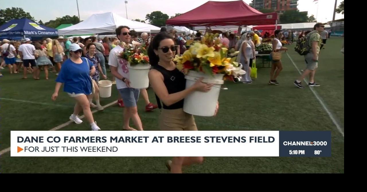 Dane Co. Famers' Market moved to Breese Stevens Field this Saturday | Video | channel3000.com