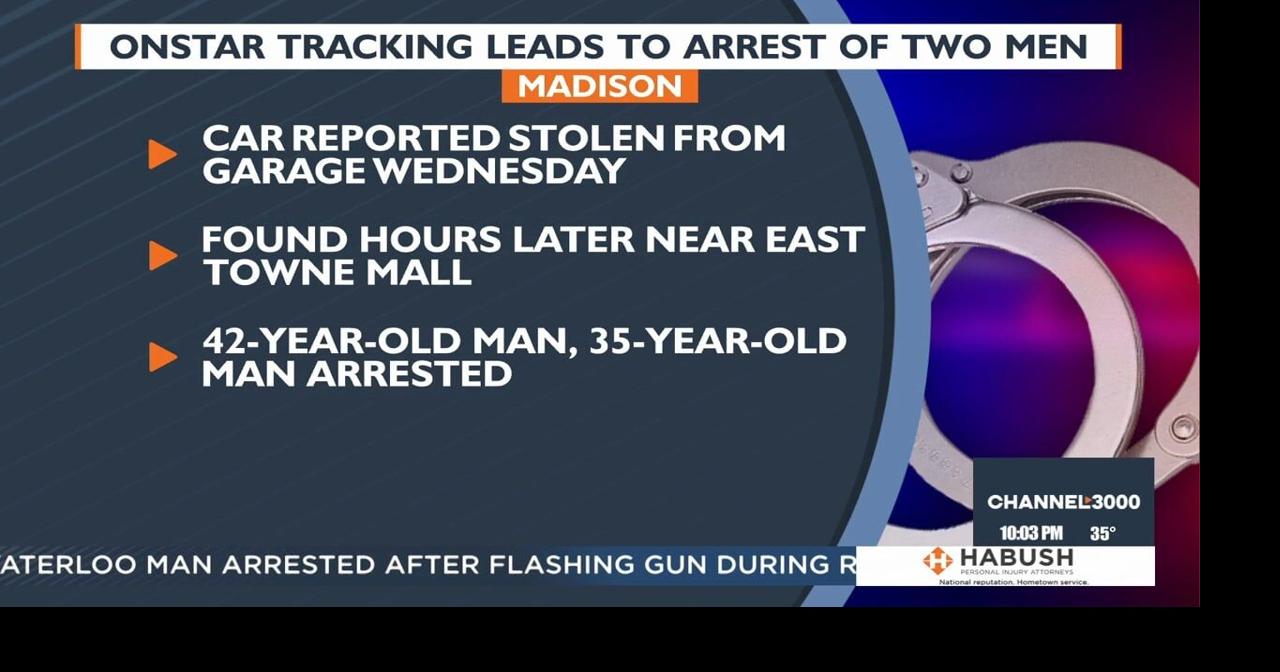 OnStar tracking helps Madison police arrest two in vehicle theft | News ...
