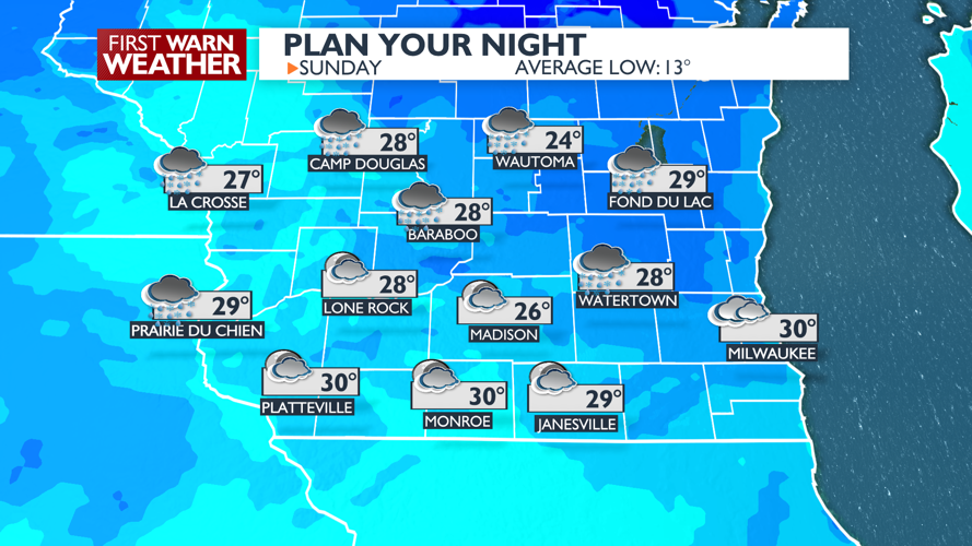 Icy mix ends Sunday night, foggy start to Monday | Latest Weather ...