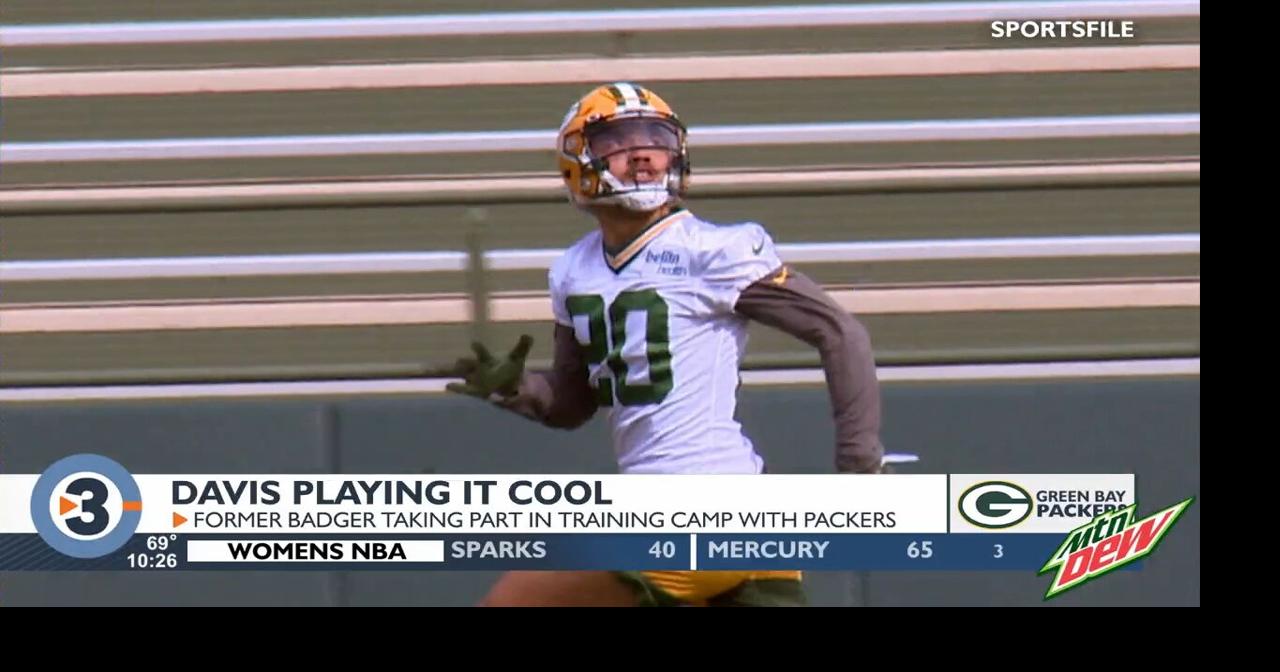 Danny Davis soaking it all up at Packers Training Camp | Local Sports ...