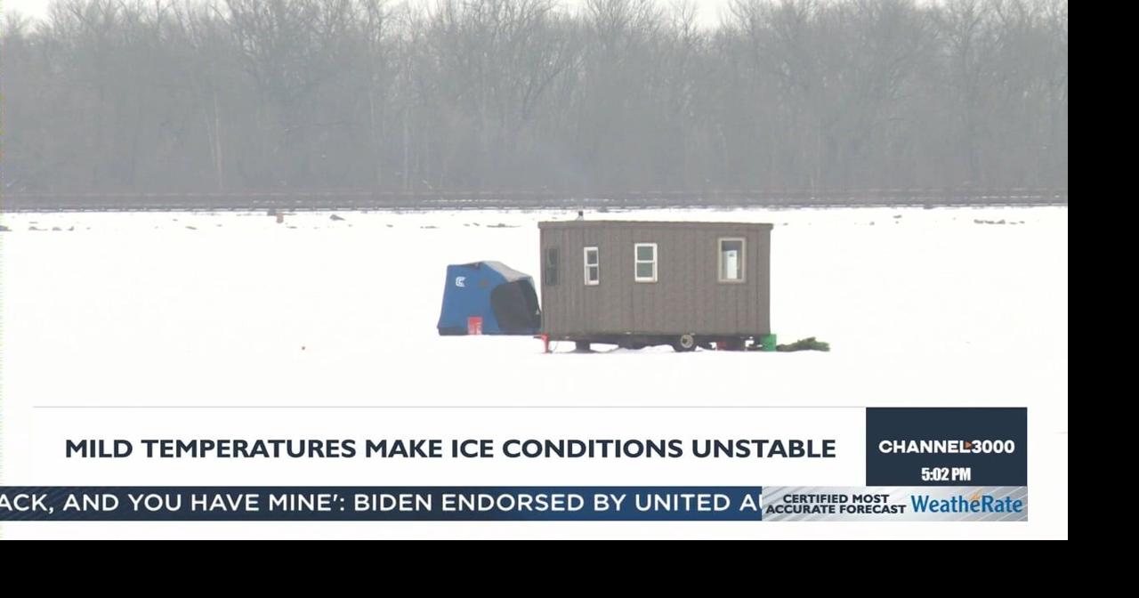 Sheriff's office warns ice conditions may be unstable with recent ...