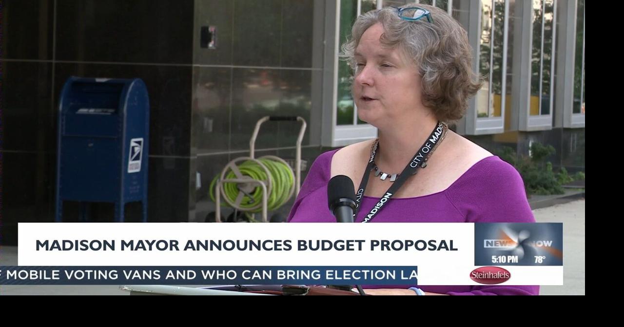 Madison mayor announces budget proposal | Video | channel3000.com