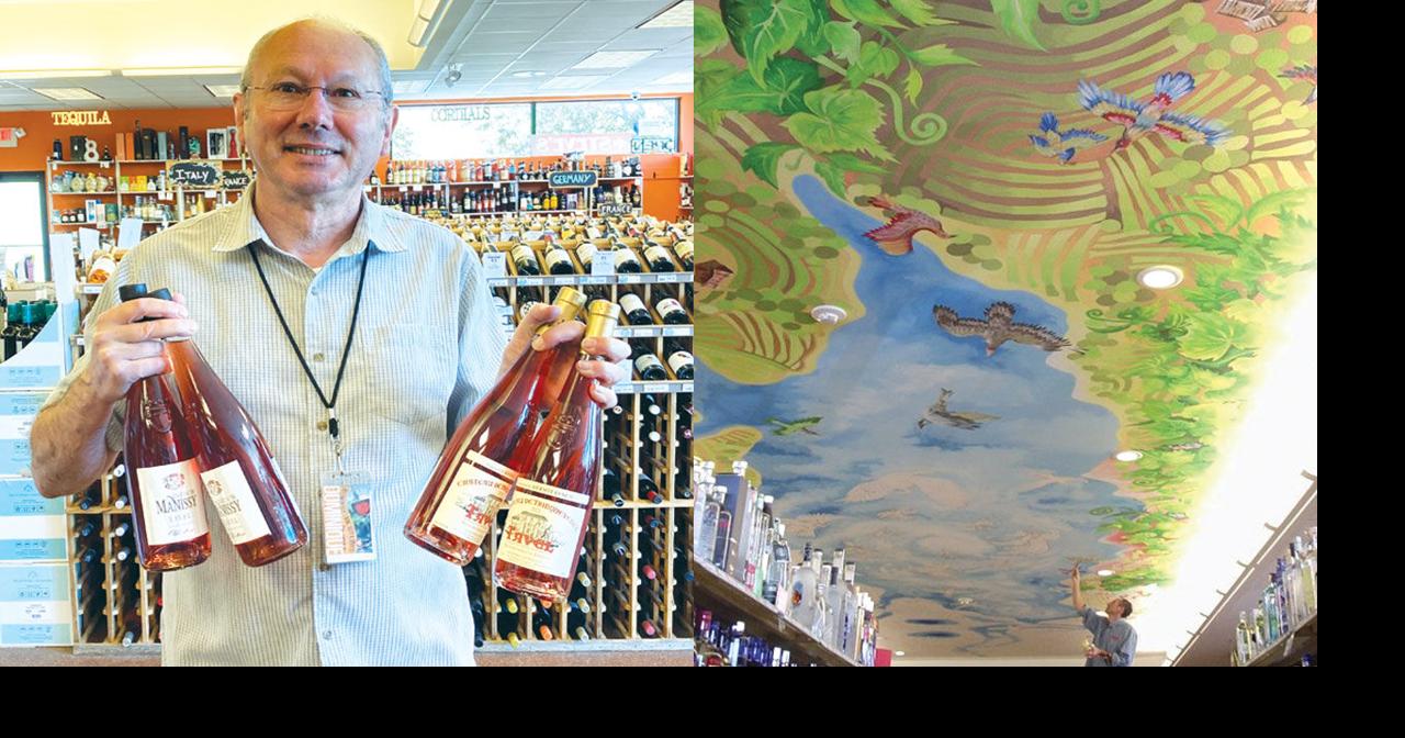 Meet the wine buyer (and artist) behind Doug Moe's favorite rosé ...