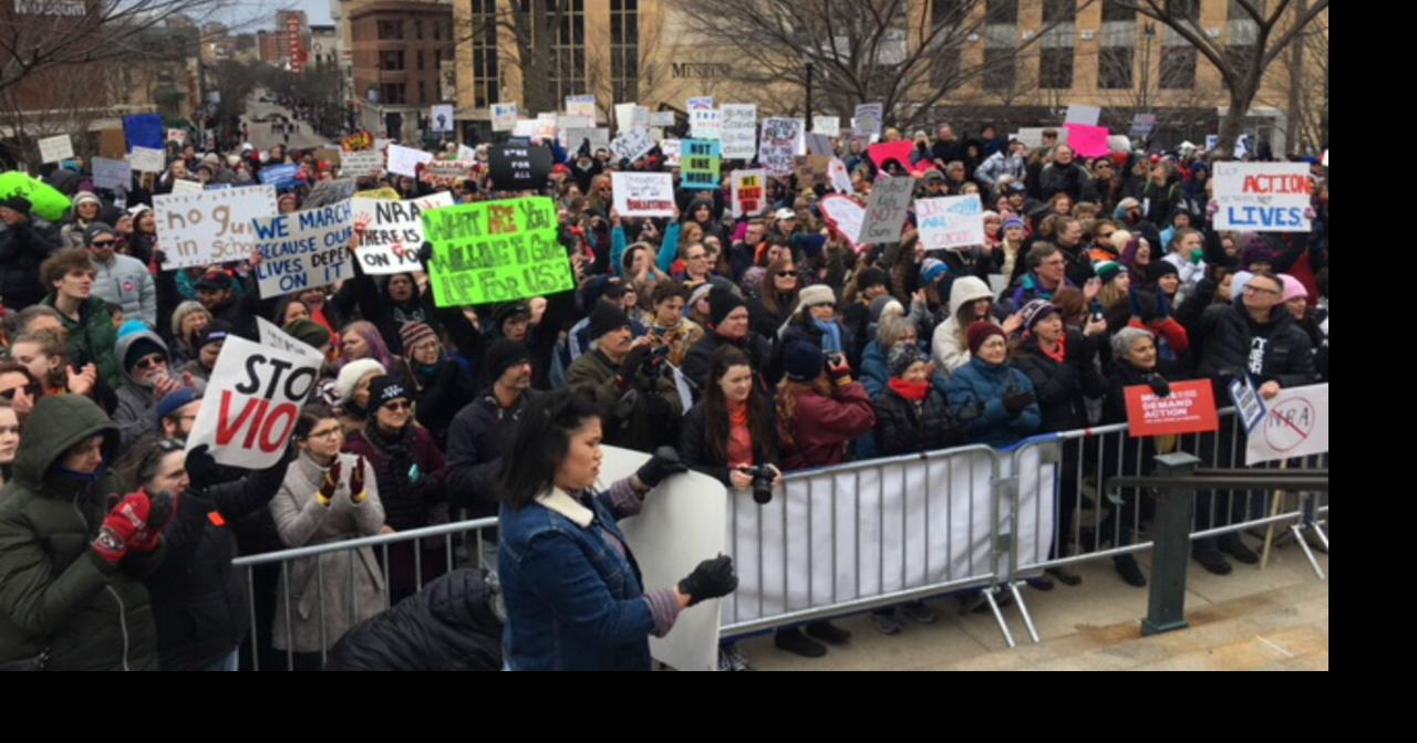 Madison marchers join thousands of others for March For Our Lives ...