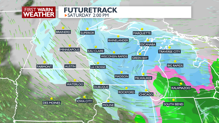 Rain tonight, snow Saturday | Latest Weather Forecast | channel3000.com