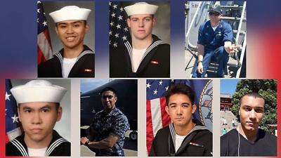 Remembering the seven USS Fitzgerald sailors | National and World News ...