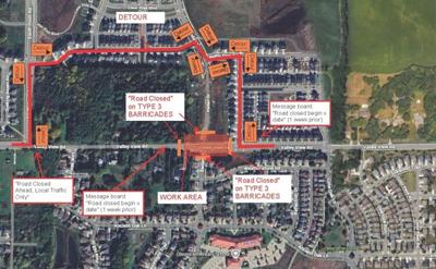 Section of Valley View Road in Madison to close next week for ...