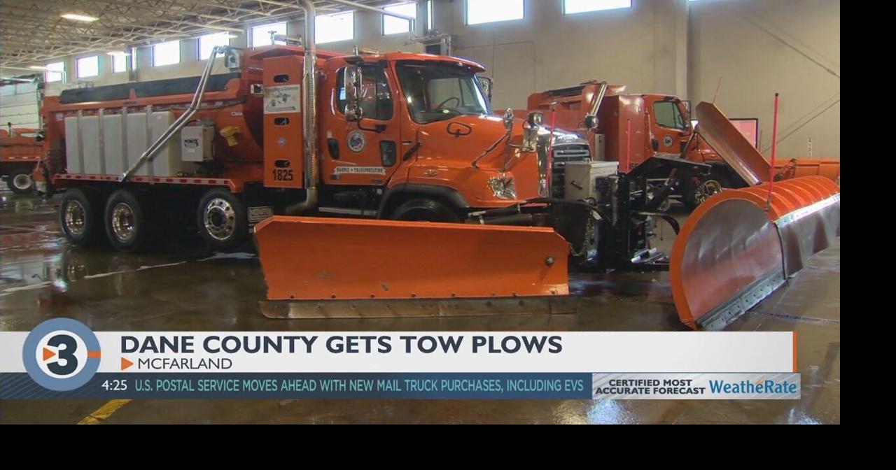 Dane County shows off new tow plows ahead of incoming snow | Local News ...