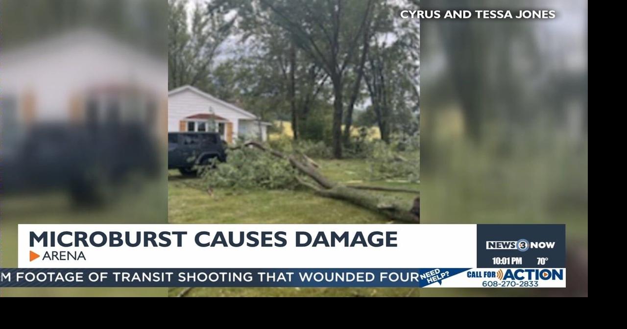 Microburst causes damage | Video | channel3000.com