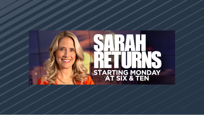 Sarah Carlson returns with style to the anchor desk | News ...