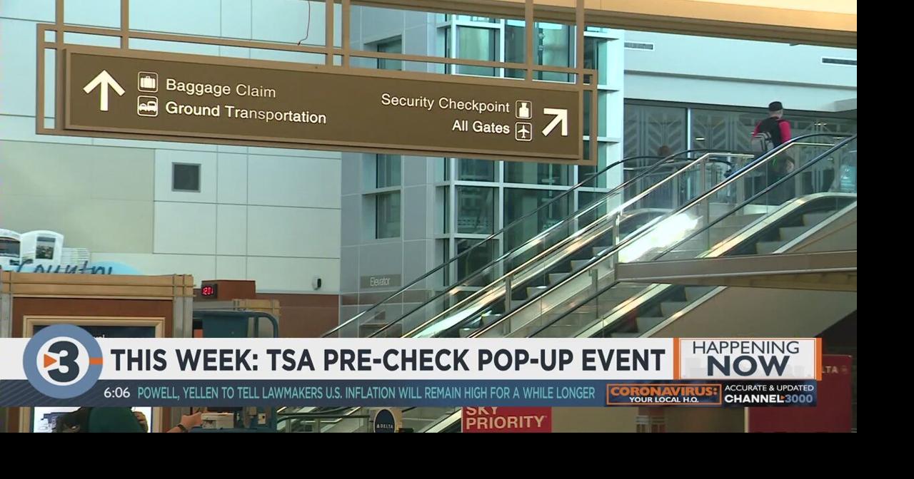 TSA opens pop-up Precheck center in Dane County Regional Airport ...