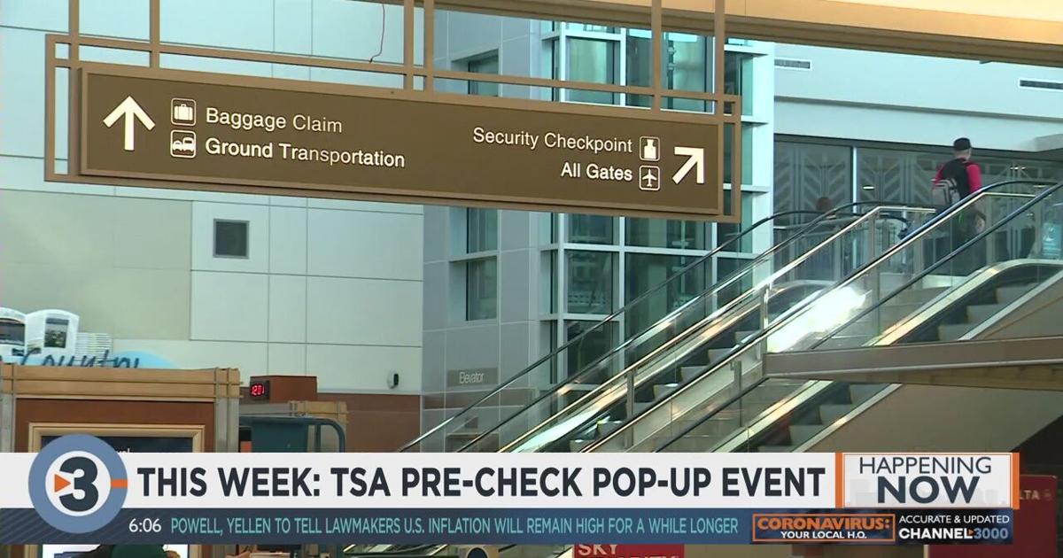TSA opens pop-up Precheck center in Dane County Regional Airport ... TSA opens pop-up Precheck center in Dane County Regional Airport ...