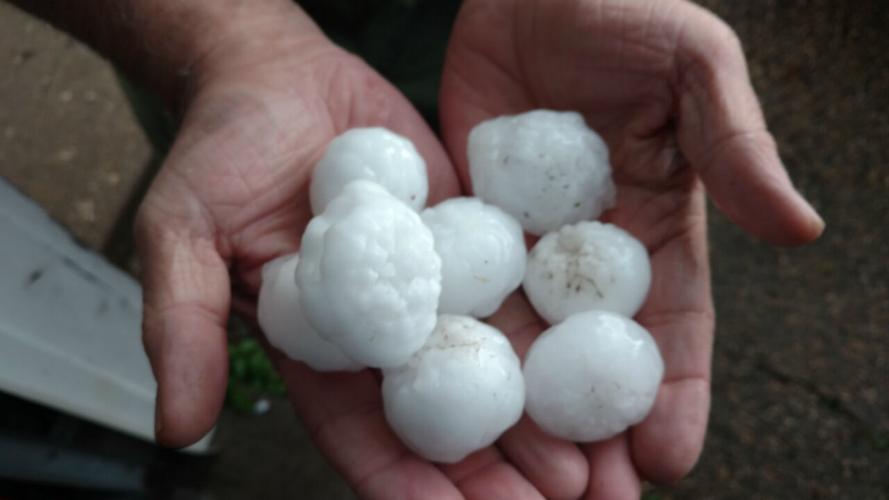 PHOTOS: Storms bring hail, rain to south central Wisconsin | Local News ...